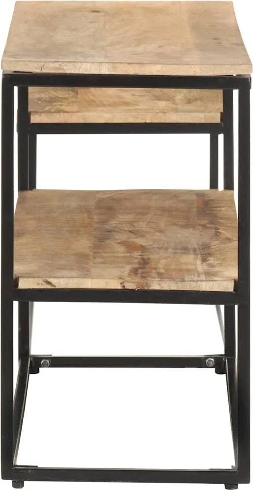 TV stolek 180 x 30 x 50 cm hrubé mangovníkové dřevo 321620