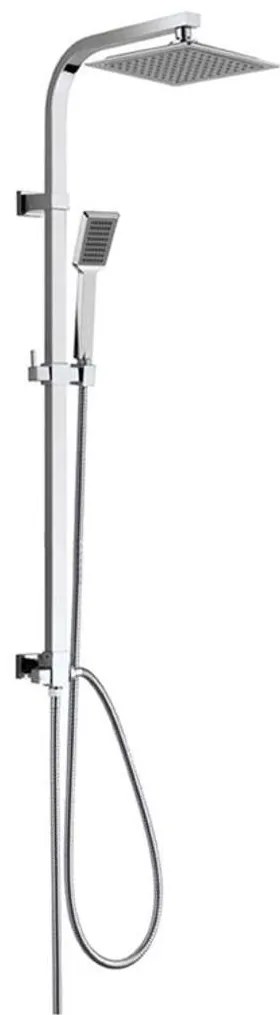 Mereo - Sprchový set bez baterie, 20x20 cm, chrom CBQ60101SPN