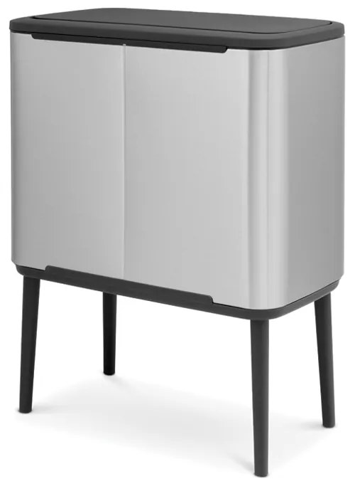 Brabantia BO TOUCH BIN Dotykový odpadkový koš 11+23 l - matná ocel FPP