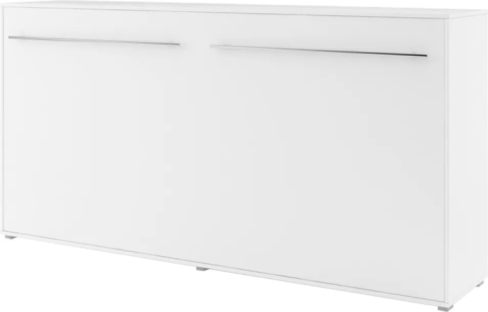 Vodorovná sklápěcí postel Concept Pro CP-06 Bílý mat 90 x 200