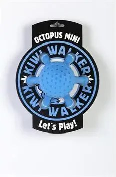 KIWI WALKER Plovací chobotnice Mini modrá / Hračka pro psy / TPR pěna