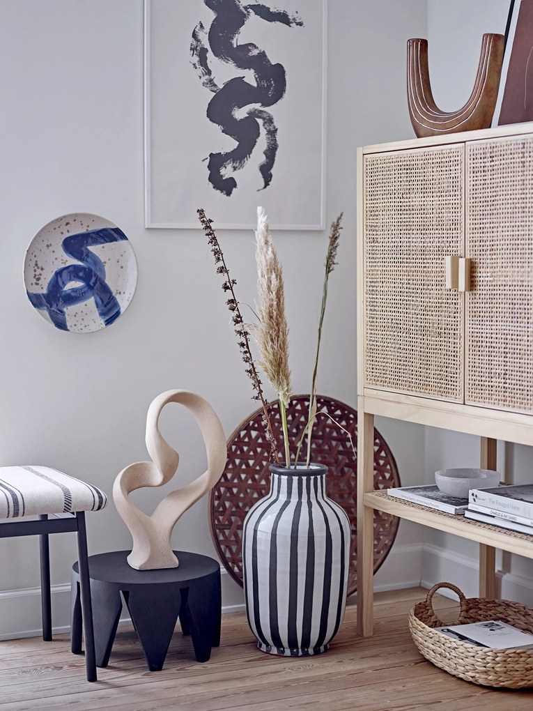 BLOOMINGVILLE Nástěnná dekorace OZCAR modrá 82049847