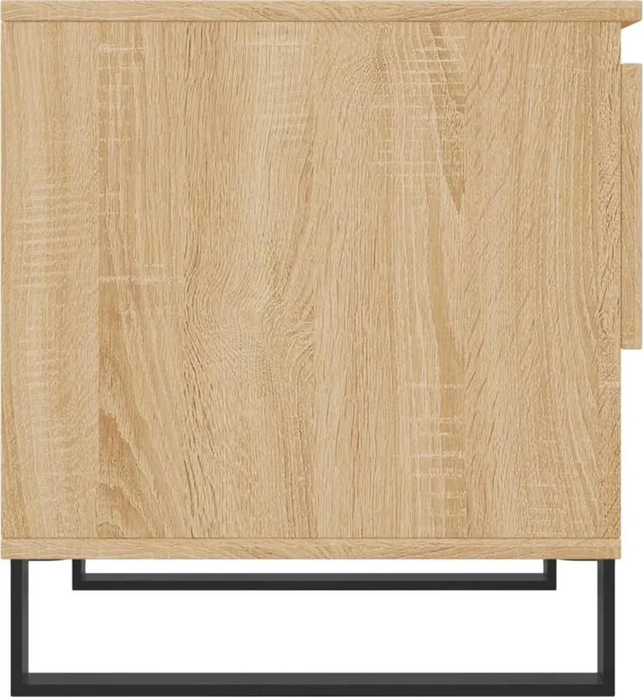 vidaXL Konferenční stolek 50 x 46 x 50 cm kompozitní dřevo [830930] Barva: šedá sonoma