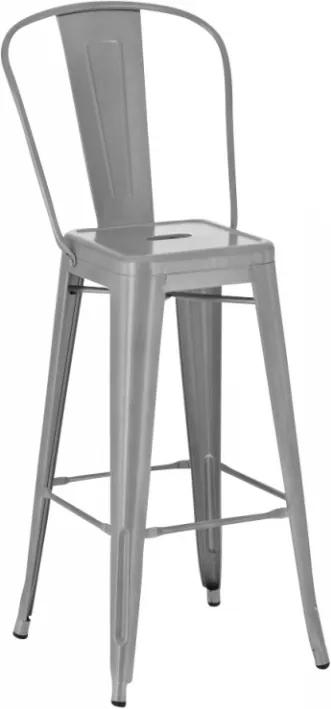 Barová židle Tolix, šedá