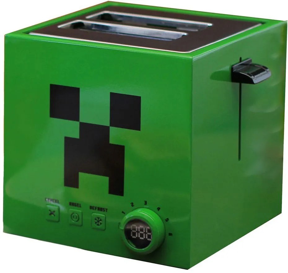Minecraft creeper square - toaster