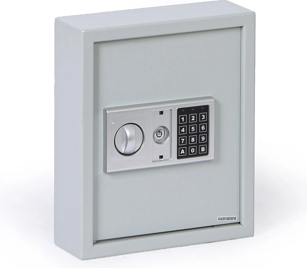 Skříňka na klíče s elektronickým zámkem, 360 x 300 x 100 mm