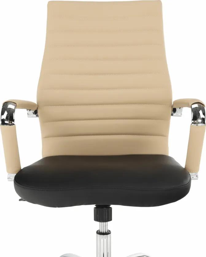 Tempo Kondela Kancelářská židle DRUGI TYP 1, béžová/černá