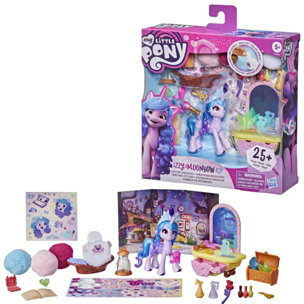 Mlp my little pony třpytivé scény izzy moonbow
