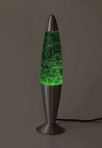 Rabalux 76113 dekorativní lávová LED lampa Glitter2, zelená