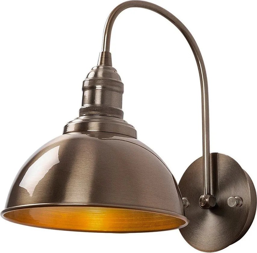 Nástěnné svítidlo v mosazné barvě ø 21 cm Varzan – Opviq lights