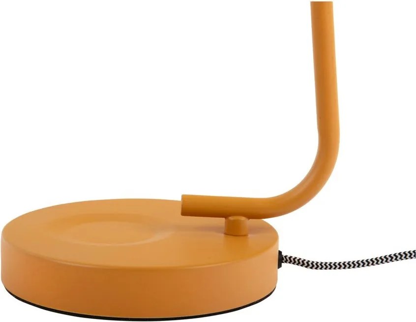 Okrově žlutá kovová stolní lampa (výška 38,5 cm) Encantar – Leitmotiv