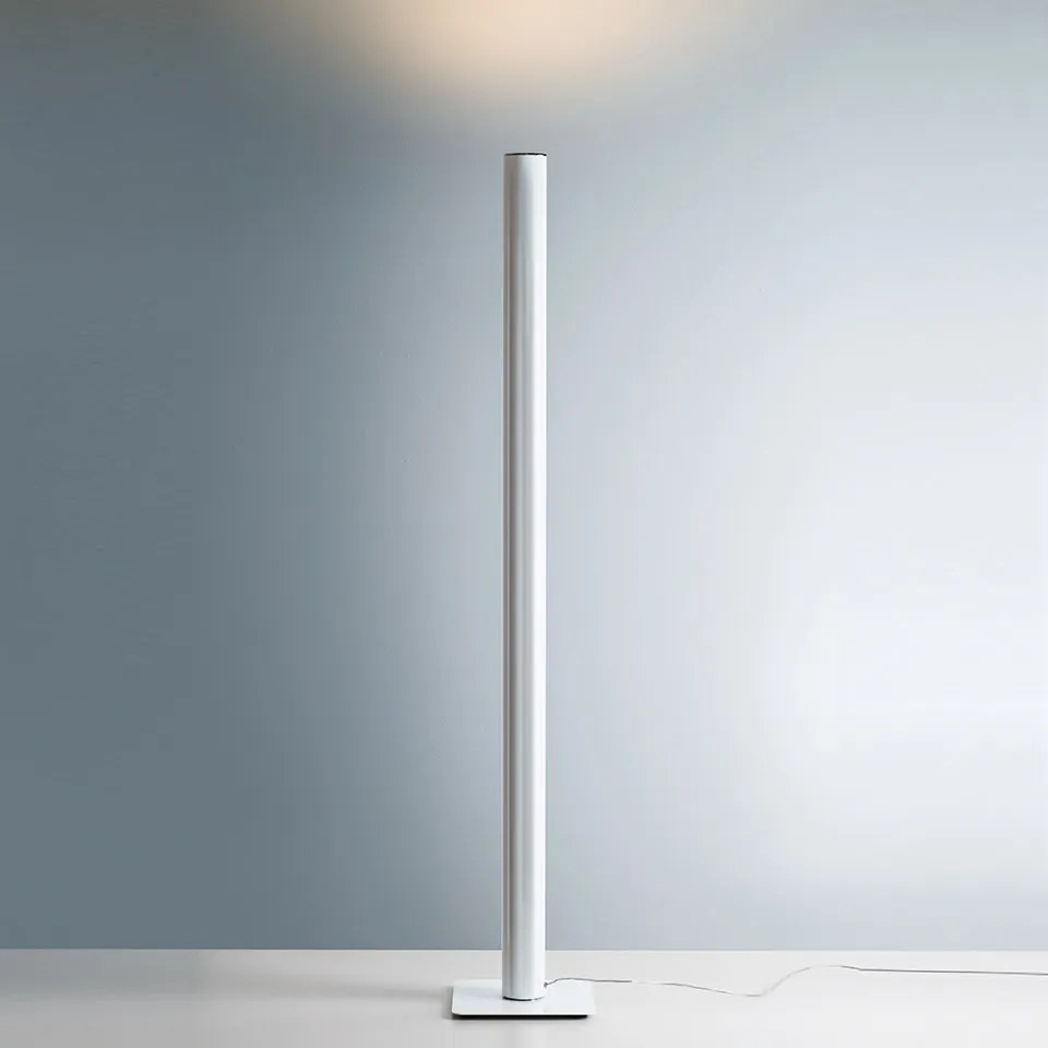 Artemide 1640020A Ilio, bílá stojací lampa pro nepřímé osvětlení, 39W LED 3000K, 175cm