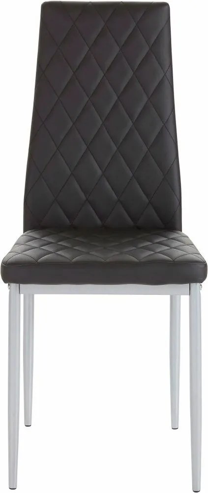Danish style Jídelní židle Barat (SET 2 ks), černá
