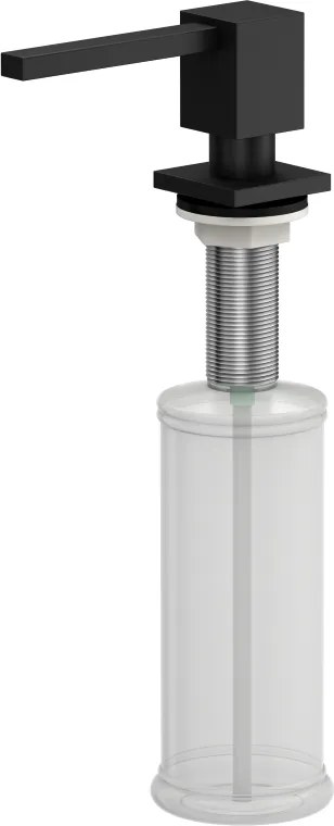 Dávkovač na mycí prostředky QUADRON EMMA 350ml v provedení černý matný (pure carbon)