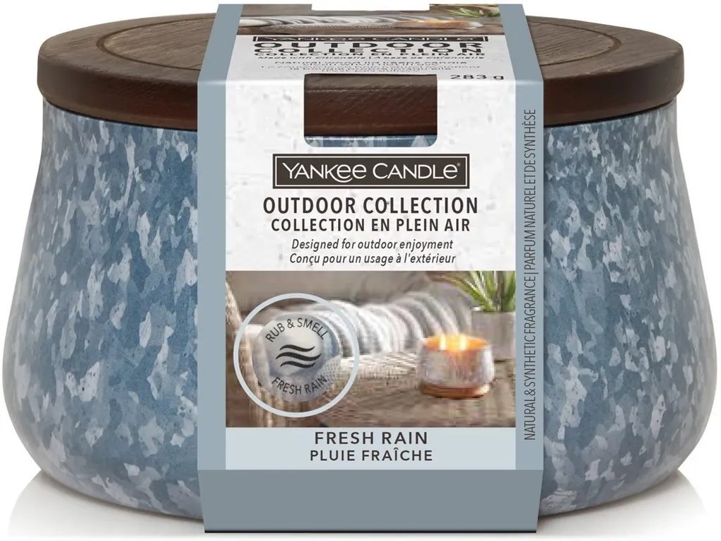 Yankee candle Outdoor vonná svíčka Fresh Rain 283 g