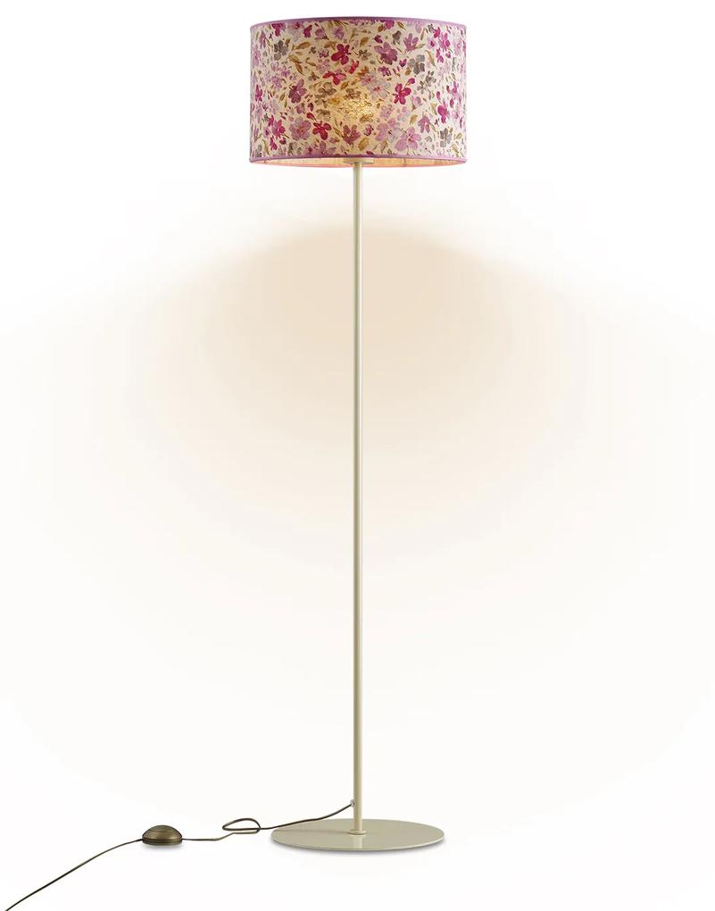 Light for home - Stojací lampa v stylu provence 10230 "London", 1x60W, E27, Béžová
