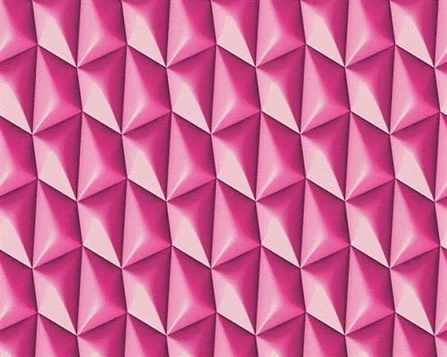 Vliesové tapety na zeď Harmony Mac Stopa 327084, 3D vzor růžový, rozměr 10,05 m x 0,53 m, A.S.Création