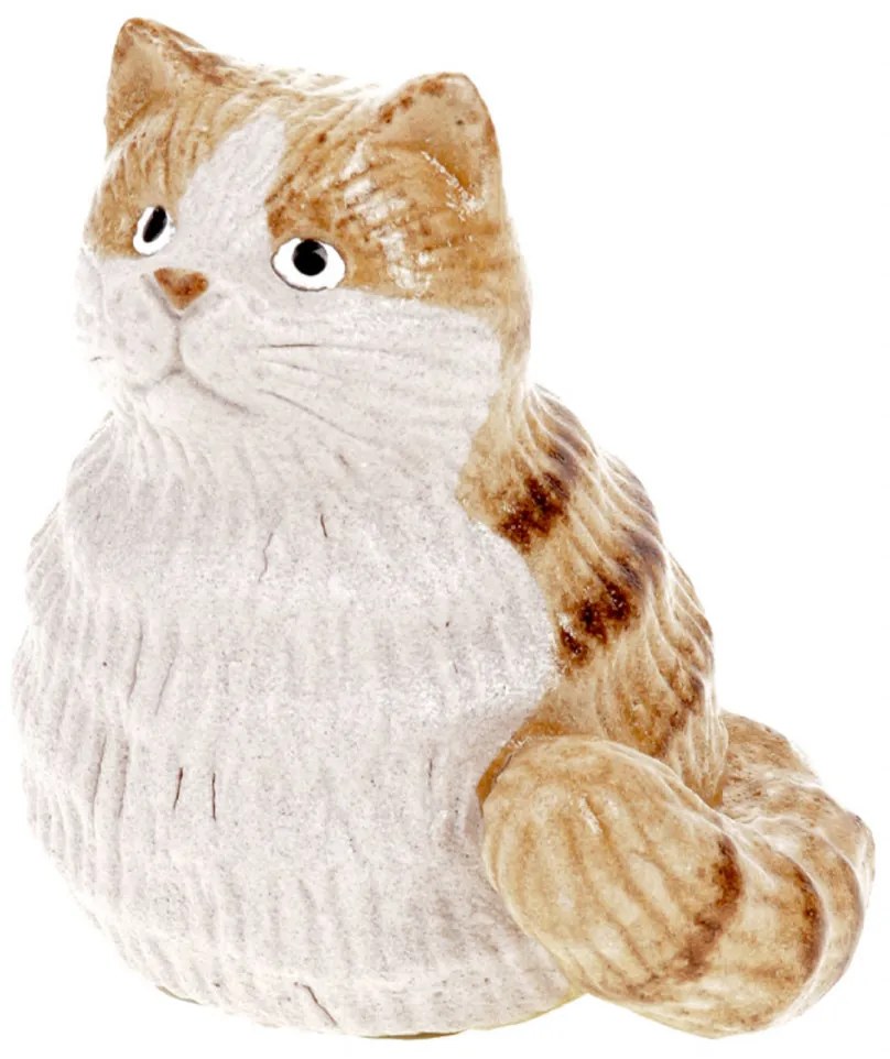 Kočka, keramická dekorace KEK8113