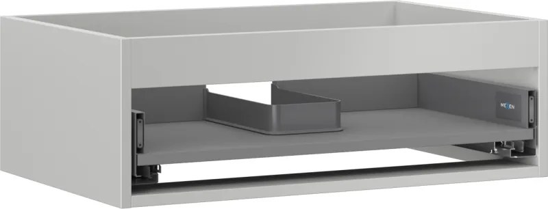 Mexen Box-A, závěsná skříňka 70 cm, 1 zásuvka, šedá matná, 91AX0-0700-235-1-62