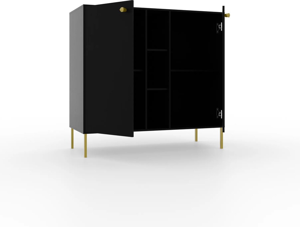 ADRK Furniture Komoda 2D 3P Tili ADRK-CHES-TIL-2D-3P-B