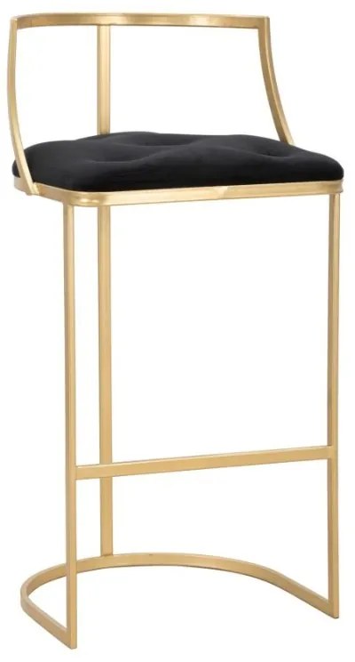Designová barová židle Nagendra černá