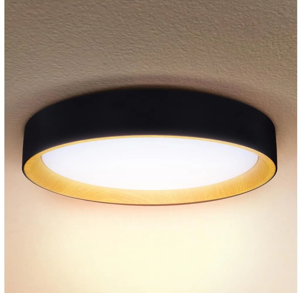 Brilagi-LED Stmívatelné svítidlo LARIOS LED/60W/230V 3000-6500K pr. 49 cm černá+DO