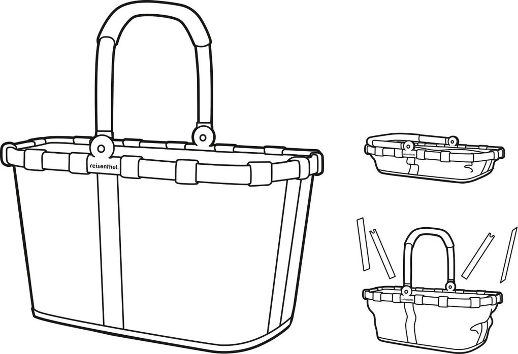 Nákupní košík Reisenthel Carrybag XS black