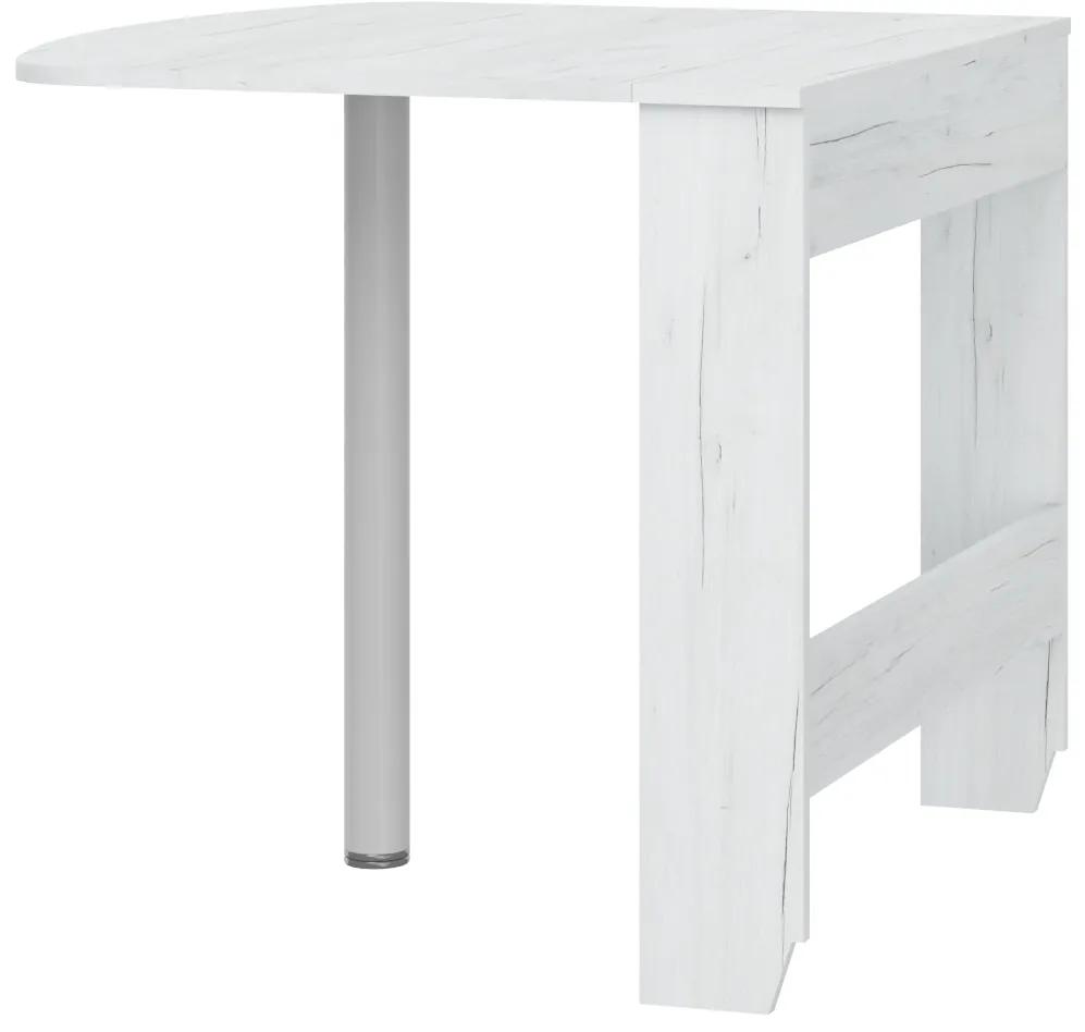 Jídelní stůl Elston 6 (craft bílý) (pro 2 osoby). 1051396