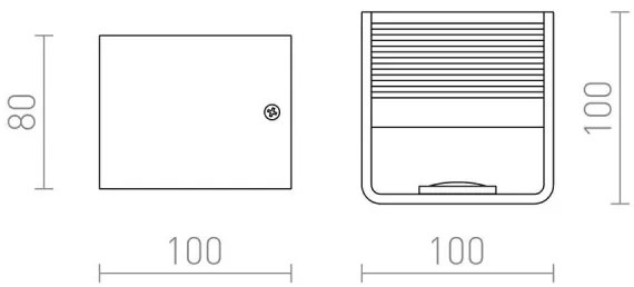 RED - Design Rendl - R12598 - LED Nástěnné svítidlo ONYX LED/5W/230V bílá