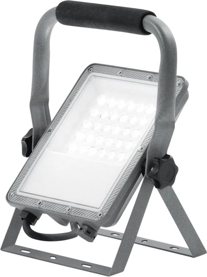 FAN LED-ESUS-P30 LED reflektor ESUS 30 W, CCT, stříbrný, IP65, s držákem - FANEUROPE