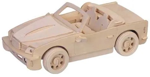 Woodcraft Dřevěné 3D puzzle malé BMW