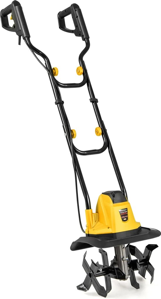 Costway Elektrický kultivátor 750 W | Pracovní šířka 32 cm – 32,5 × 24 × 138 cm