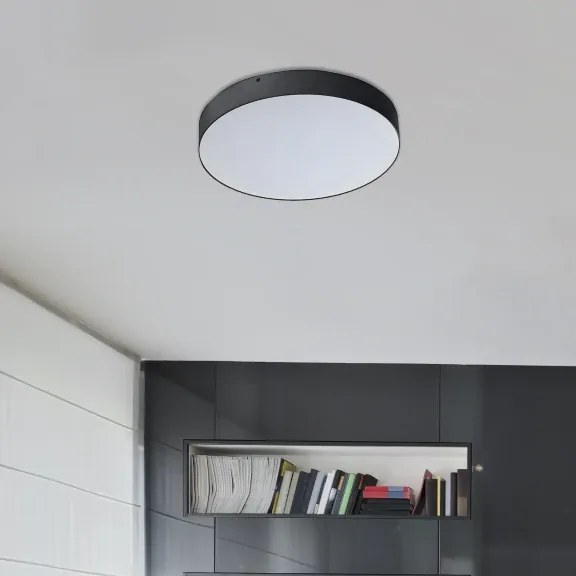 LED stropní svítidlo Monza R 40 4000K černé