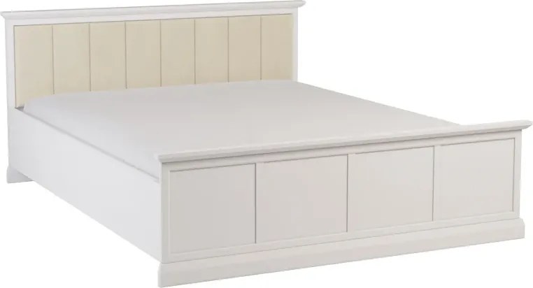 Postel LUCCA L160, bílý opál