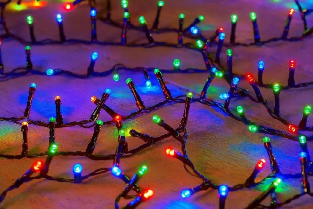 Vánoční světýlka vnitřní multicolor 300 LED