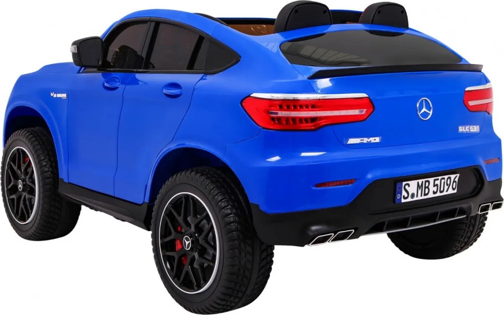 Ramiz Dětské autíčko Mercedes GLC 63S modré SUV + pohon 4x4