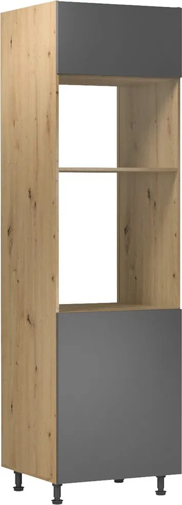 Kuchyně LANGEN šp | push open | 300 cm | SOKL v CENĚ | artisan/šedá