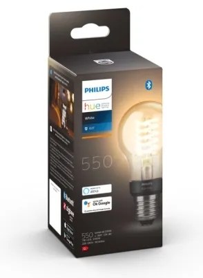 LED Stmívatelná žárovka Philips Hue WHITE FILAMENT A60 E27/7W/230V 2100K
