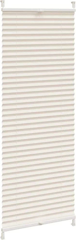 Plisované žaluzie / rolety Plisse 60 x 100 cm - krémové 240625