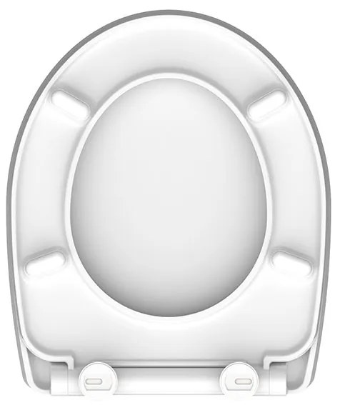Eisl Sanitär WC prkénko Duroplast Soft Close Water Lily High Gloss 82582