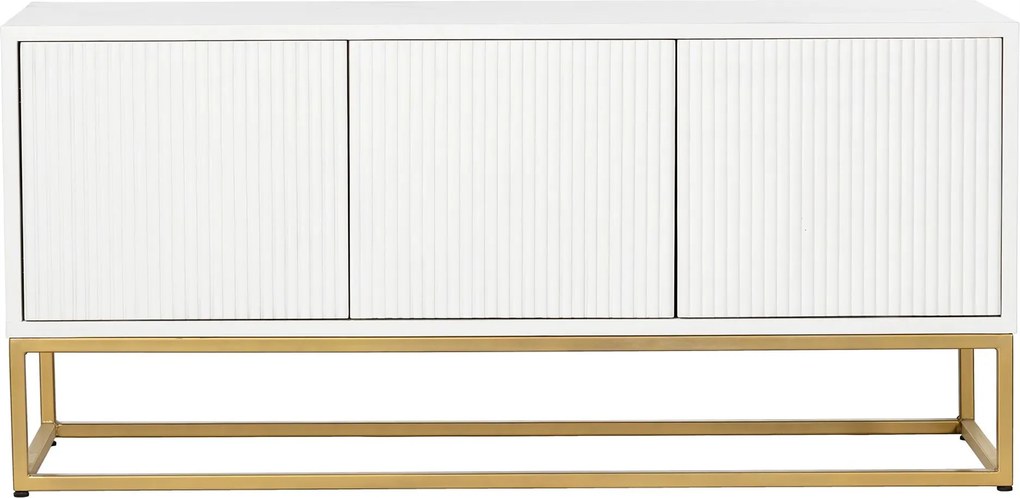 Komoda Wavy white