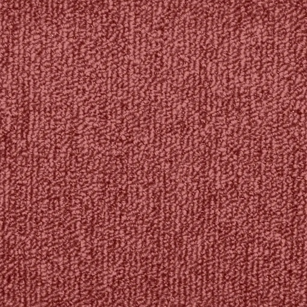 Schodové rohože 15 ks 65 x 24 x 4 cm bordó půlkulaté velké 322373