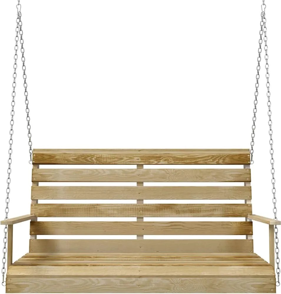 Houpací lavice 110 cm impregnované borové dřevo 318397