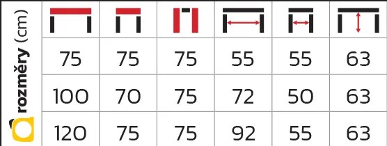 Stima Jídelní stůl PINO Basic Rozměr stolu: 75 x 75 cm