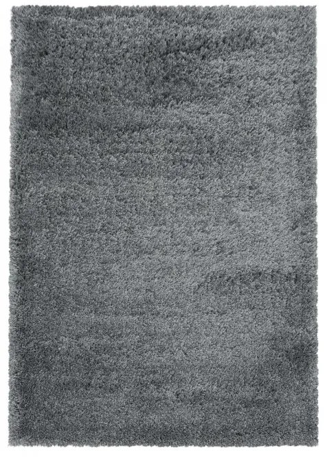 Kusový koberec Fluffy shaggy 3500 light grey 80 x 150 cm