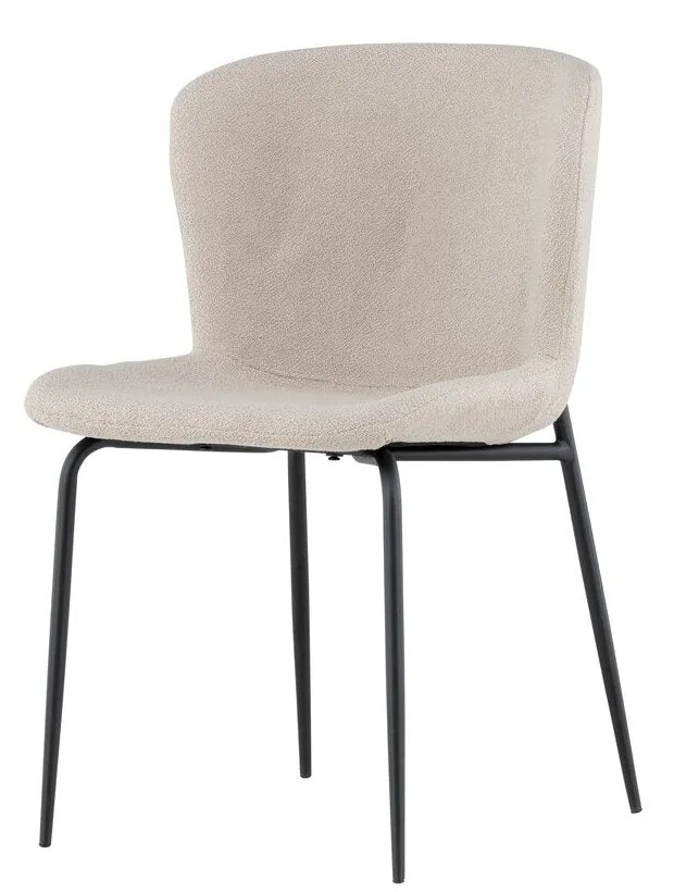 Jídelní židle Modesto, 2ks, béžová, 54x48x79.5