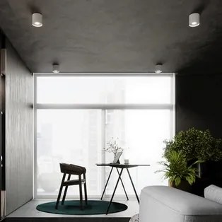 Stropní svítidlo SOLLUX MIKA bílé GU10 1x10W bez žárovky SL.1280