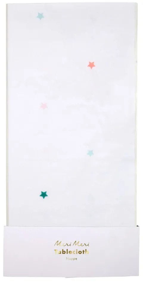 Ubrus 137x259 cm Rainbow Star – Meri Meri