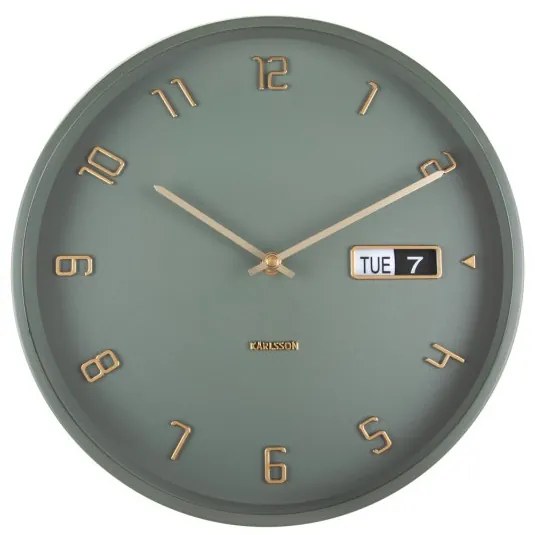 Designové nástěnné hodiny 5953GR Karlsson 30cm