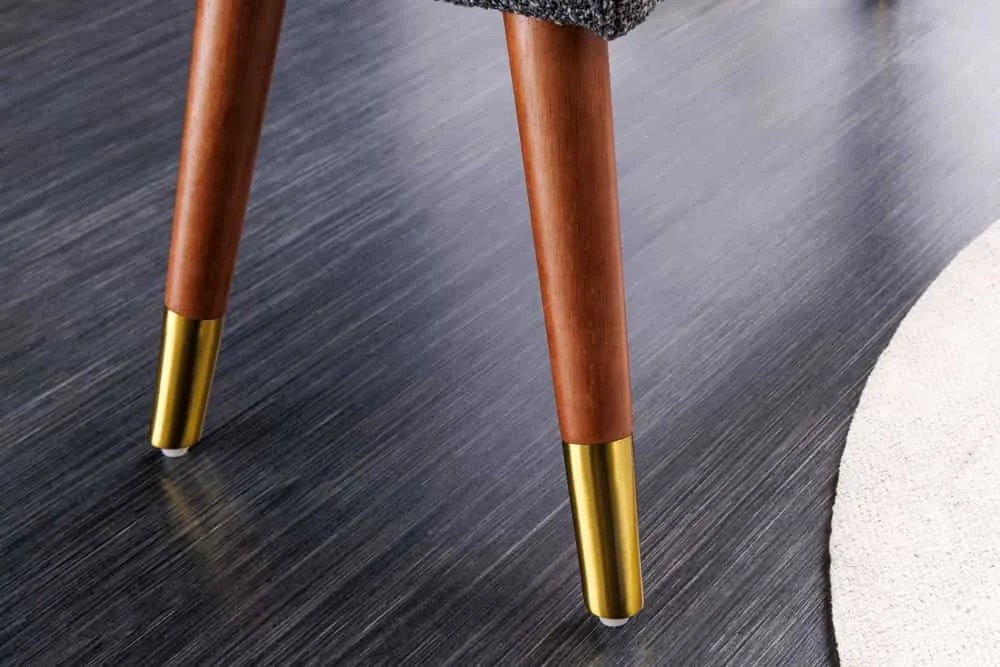 Designová lavice Dafina 90 cm antracitová